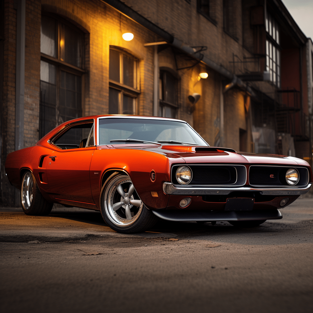 Ram Muscle Car: Power on the Road