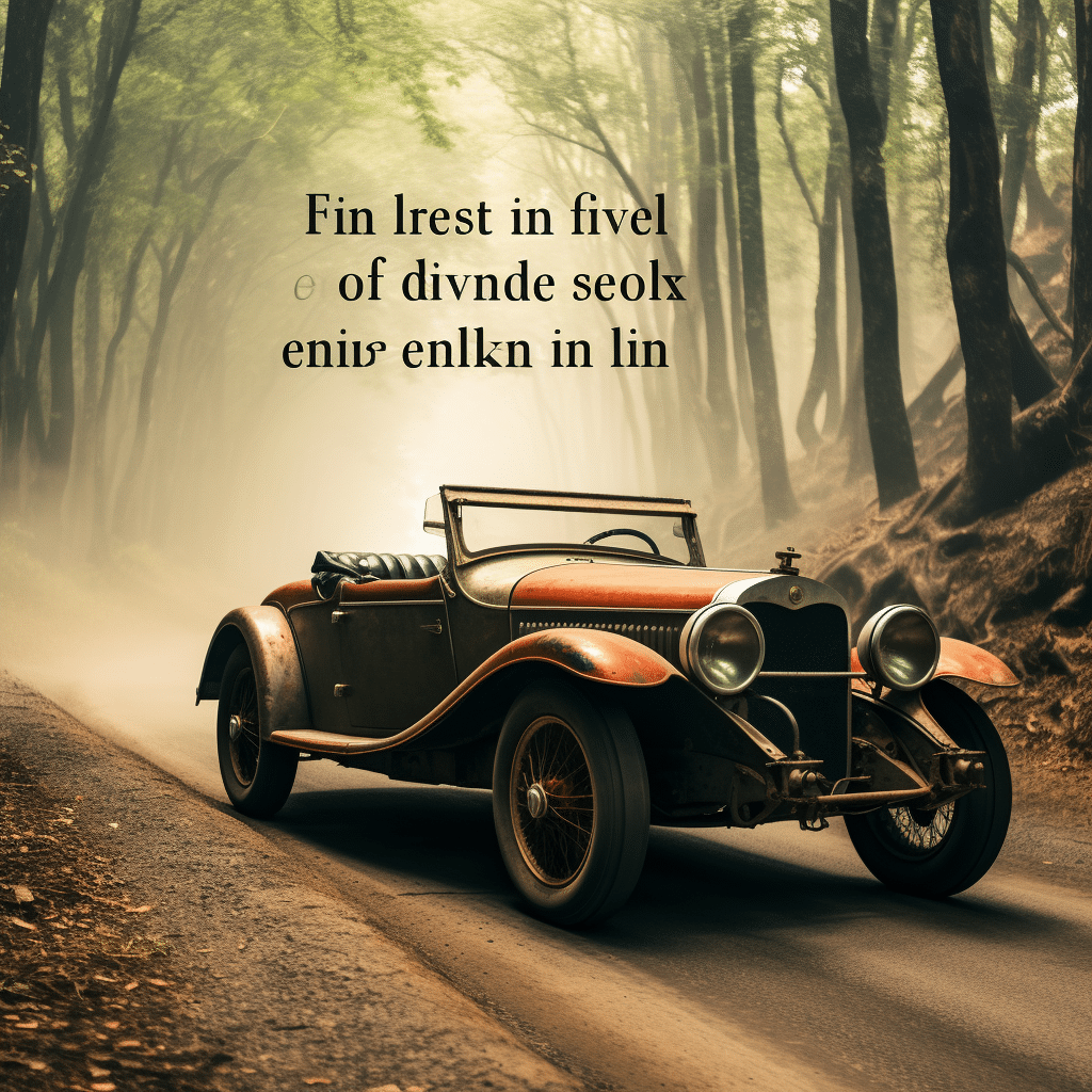Revving Life's Engine: Inspirational Car Quotes for Adventure