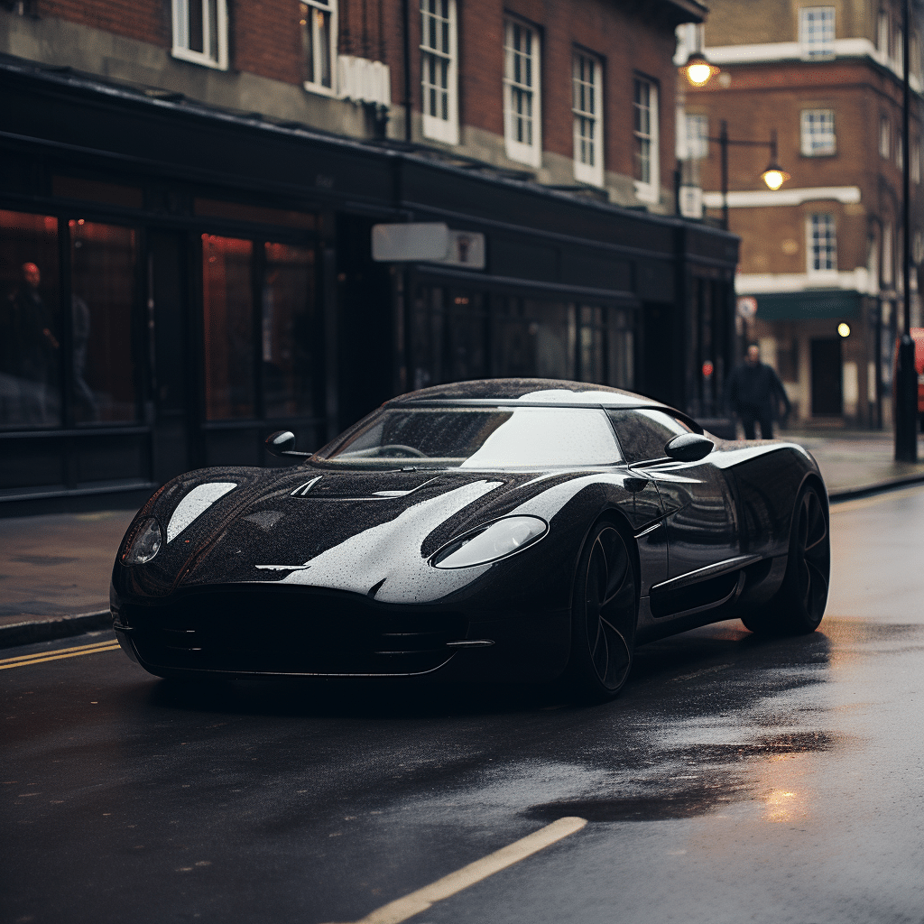 Sleek and Powerful: The Enigmatic Black Car in Faster