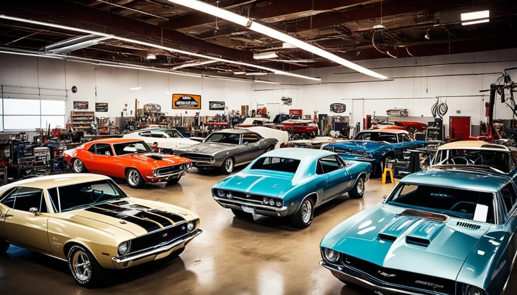 Muscle Car Marvels: Must-Visit Muscle Car Restoration Shops